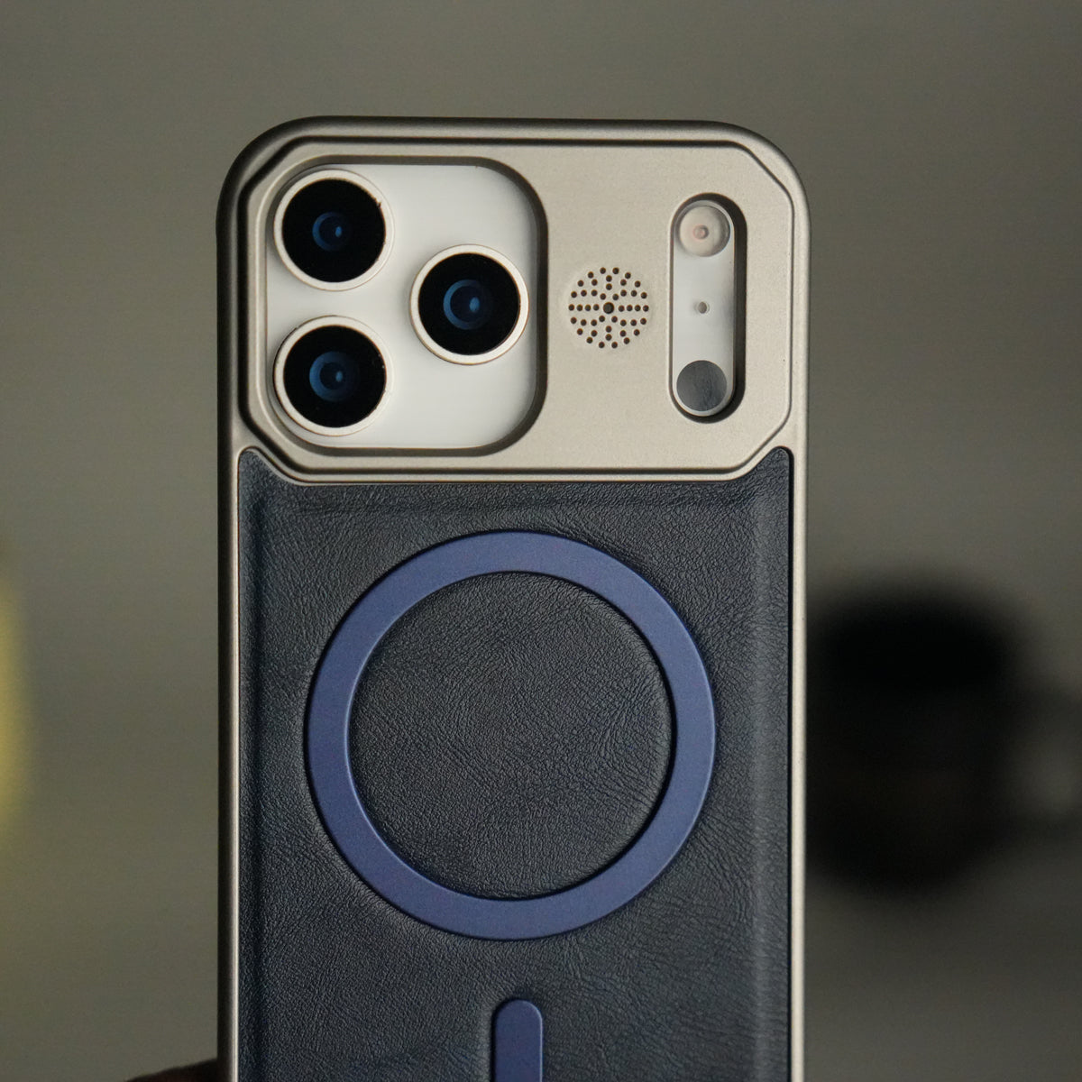 iPhone 17 Pro Cover Frameless PU Leather Case – Case24x7.com